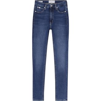 Calvin Klein High Rise Super Skinny Ankle Jeans - - Jeans - Damen - Blau - W28