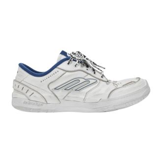 Balenciaga Hamptons Used-Look Sneaker - - Shoes - Herren - Wei&szlig; - 42 EU