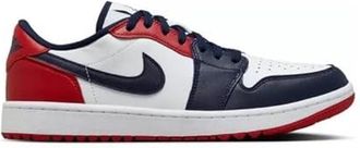 Nike Rouge/Blanc AJ 1 Low by Nike, Blanc/Rouge, 42.5 EU
