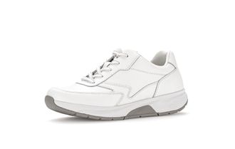Gabor Damen Low-Top Sneaker, Frauen Halbschuhe,Laufschuhe,schnürschuhe,schnürer,Plateausohle,straßenschuhe,Strassenschuhe,Weiss,36 EU / 3.5 UK