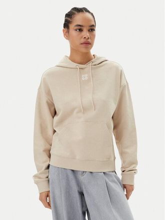 HUGO BOSS Sweatshirt Delfinia 50522423 Beige Regular Fit