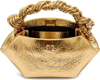 Ganni Femme, Sacs, Jaune, Taille: ONE Size Metallic Mini Bou Bag