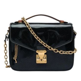 Louis Vuitton Pre-owned Mini Pochette Metis - Femme - Pre-owned - Noir - Taille: ONE Size