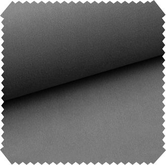 Novely EXQUISIT OTHELLO Samtweicher Velours-Polsterstoff, schmutzabweisender Möbelstoff, Schwer Entzündbare Meterware 1lfm | Farbe: 23 Grau