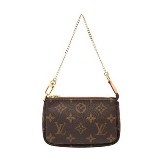 Louis Vuitton Sac Mini Imprim&eacute; Pr&eacute;-poss&eacute;d&eacute; - Femme - Pre-owned - Brun - Taille: ONE Size