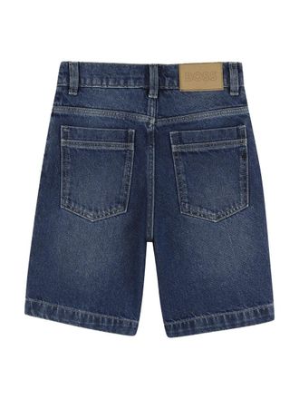 HUGO BOSS Cotton Denim Denim Shorts - Multicolor