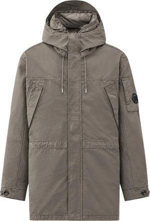 C.P. Company Micro Kei Lens Kapuzenparka - - Coats - Herren - Beige - XL