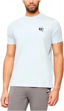 Karl Lagerfeld Homme, Tops, Bleu, Taille: M T-Shirt