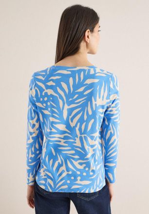 Cecil Langarmshirt aus reiner Baumwolle