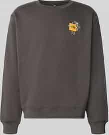 The North Face Relaxed Fit Sweatshirt aus Baumwoll-Mix mit Label-Detail
