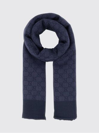 Gucci Jacquard-Schal aus Woll-Seiden-Mischung mit GG-Muster