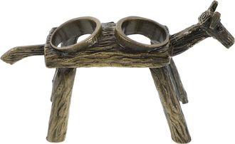 Valiclud GLEAVI Abstraktes Metall-Pferd Flaschenverschluss Halter aus Zinklegierung Weinflaschenverschluss Displayständer Eleganter Weinverschluss Organizer fü