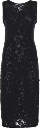 Pinko Pinko, Femme, Robes, Noir, Taille: 36 FR Rebrod&eacute; Lace Midi Dress