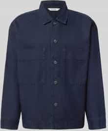 Selected Relaxed Fit Freizeithemd aus Baumwoll-Hanf-Mix Modell PAZ