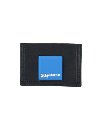 Karl Lagerfeld TECH LEATHER CARDHOLDER PATCH