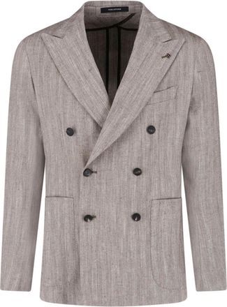 Tagliatore Doppelt Gef&uuml;tterter Blazer