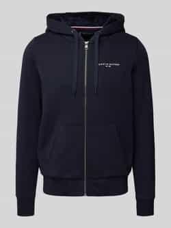 Tommy Hilfiger Regular Fit Sweatjacke mit Kapuze