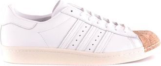 adidas Homme, Chaussures, Blanc, Taille: 42 1/2 EU Baskets Sportives Slip-On en Cuir