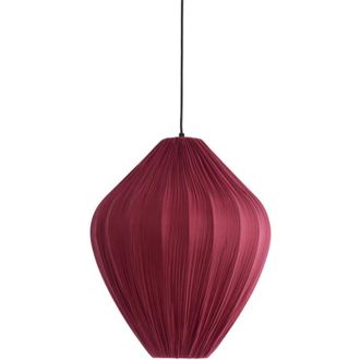 Light & Living Light & Living - suspension - Verita - rouge - textile - &Oslash; 47cm