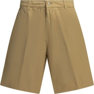 Carhartt Work in Progress Homme, Shorts, Beige, Taille: L Single Knee Bermuda Shorts