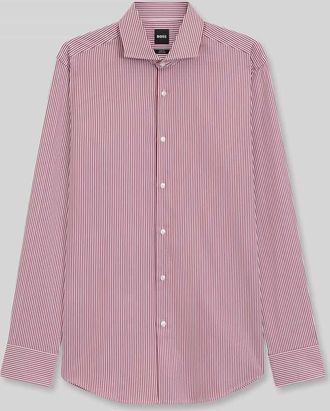 HUGO BOSS Slim Fit Businesshemd aus Baumwoll-Mix Modell HANK-SP