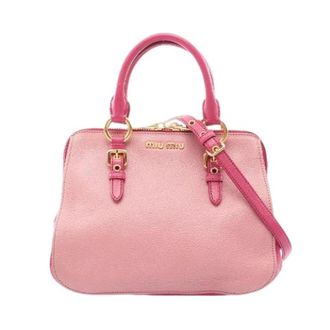 Miu Miu Pre-owned Madras 2way Handtasche - - Pre-owned - Damen - Rosa - ONE SIZE