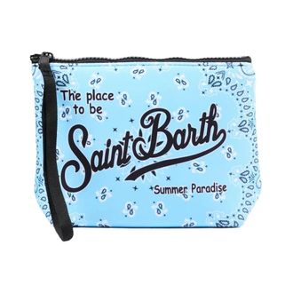 MC2 Saint Barth Femme, Sacs, Bleu, Taille: ONE Size Aline Scuba Pochette