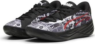 Puma All-pro Nitro pour homme, Puma Noir/blanc PUMA / rouge pour tous les temps, 42.5 EU