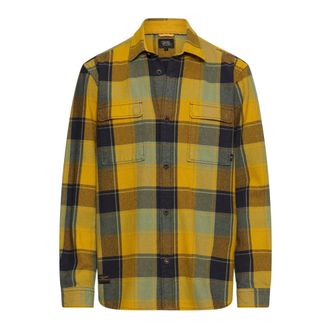 Camel Active Kariertes Flanellhemd mit aufgesetzten Taschen - - Shirts - Herren - Mehrfarbig - 6XL