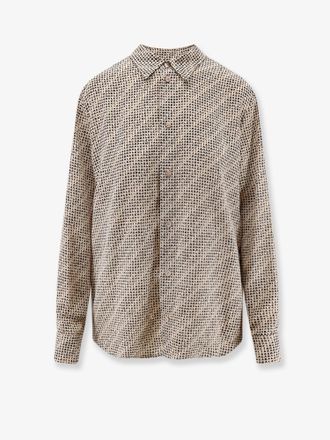 Balenciaga All Over Print Silk Shirt - BALENCIAGA - gender_Woman