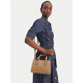 Tommy Hilfiger Handtasche Tommy Hilfiger Th Daily Mini Tote AW0AW18379 Braun