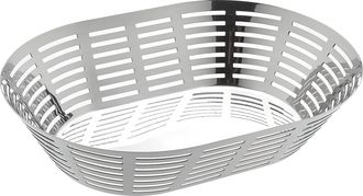 Bra Bella | Ovaler Brotkasten, 21 x 31 cm, Edelstahl 18/10