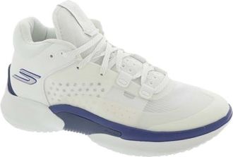 Skechers Performance SKX RESAGRIP253005 Ballon de basketball pour homme, Blanc/bleu, 41.5 EU