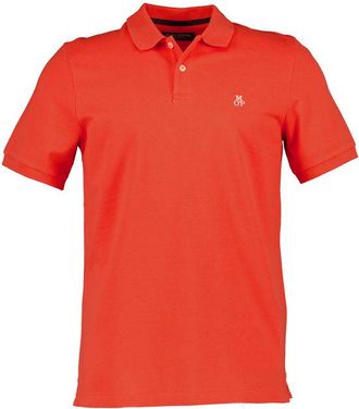 Marc O'Polo Herren Polo-Shirt orange Baumwoll-Piqué