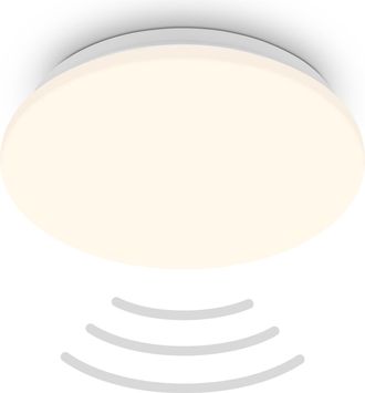 Briloner LED Deckenlampe mit Bewegungsmelder, warmwei&szlig;e Lichtfarbe, D&auml;mmerungssensor, LED Lampe, Deckenleuchte, Wohnzimmerlampe, K&uuml;chenlampe, Deckenbeleuchtung