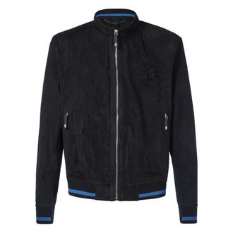 Billionaire Boys Club Leder Bomberjacke - - Jackets - Herren - Schwarzk - M