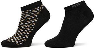 HUGO BOSS Kurze Socken 50524521 Schwarz