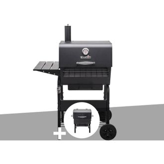 Char-Broil Barbecue &agrave; charbon Charcoal M + Charcoal 2GO Offset-Smoker - Char-Broil