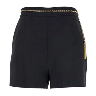 Elisabetta Franchi Short Shorts - - Shorts - Damen - Schwarzk - S