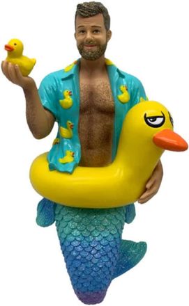 December Diamonds 55-55401 Merman Ornament Daddy Duckie