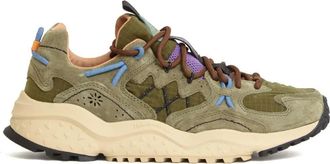 Flower Mountain Low-Top Sneaker - Yamabushi Trekking Sneakers With Suede And Nylon D - Gr. 41 (EU) - in Beige - für Damen