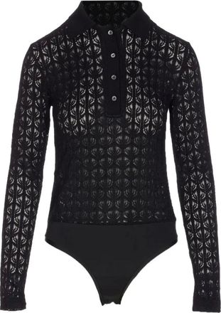 Pinko Pinko, Femme, Tops, Noir, Taille: 38 FR Yoana Body