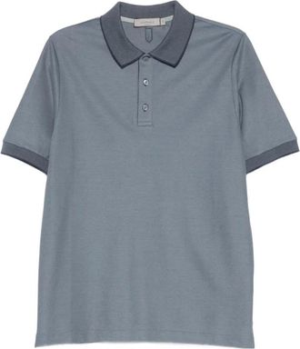 Canali Homme, Tops, Bleu, Taille: L Polo en coton
