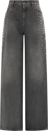 Golden Goose Femme, Jeans, Gris, Taille: W26 Melody Boyfriend Pant