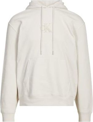 Calvin Klein Hoodie en coton m&eacute;lang&eacute;e