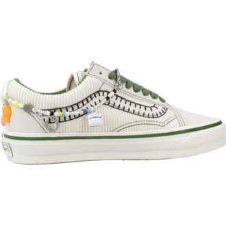 Vans Femme, Chaussures, Beige, Taille: 37 EU Old Skool Charms Baskets
