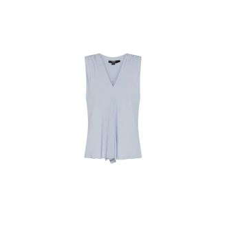 Seventy Seiden- und Jersey-Top - - Tops - Damen - Blau - M