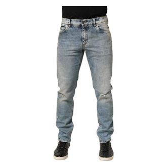 Dolce & Gabbana Mid Waist Gerades Jeans - - Jeans - Herren - Blau - S