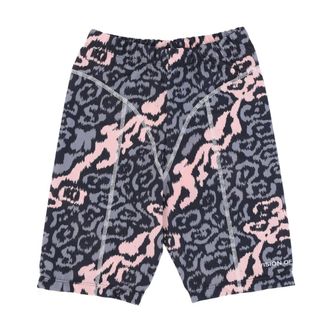 Vision Of Super Leoparden Radhose Pink/Grau - - Sport - Damen - Mehrfarbig - M