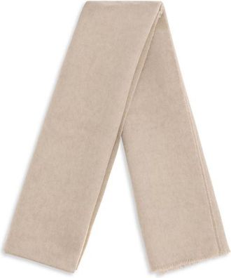 Jacquemus Merino Wool Scarf - Beige
